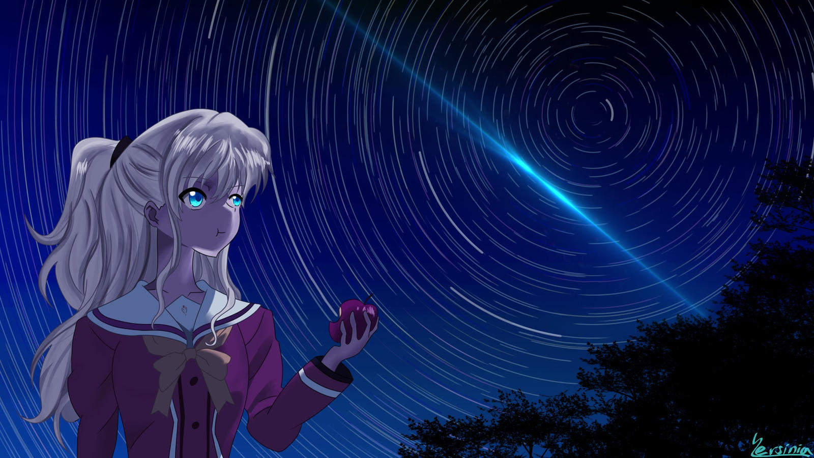 Charlotte Stars Digital Drawing By Yersinia88 On Deviantart