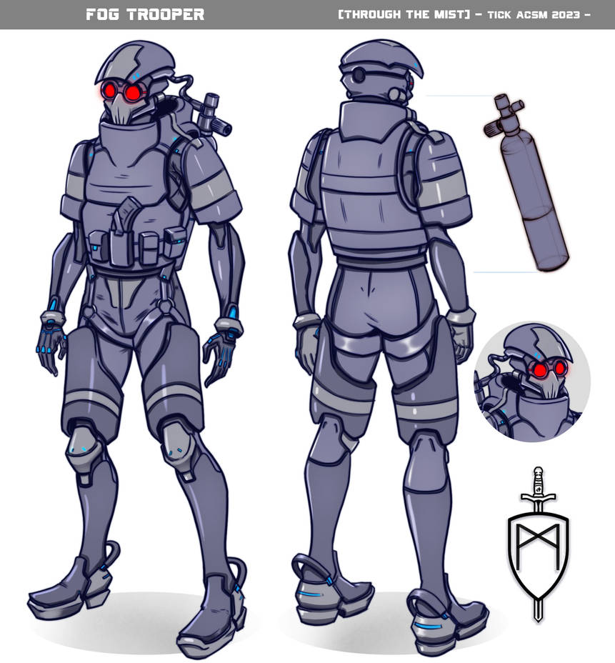 Fog Trooper Through The Mist Series By 2 Tick 0 On Deviantart