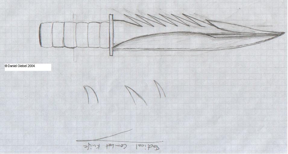 Tactical Combat Knife by Bl4ckW0lf on DeviantArt