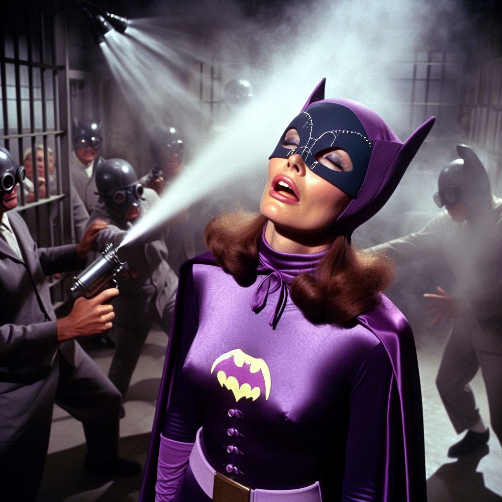 60s Batgirl Captured In Arkham Revolt By Archivebat On Deviantart