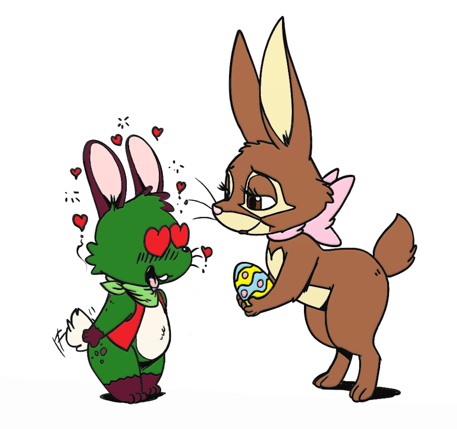 Happy Easter By Lkwis By Furrypatrolbunny On Deviantart