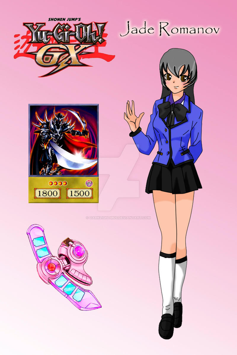 Yu Gi Oh Gx Oc Jade Romanov By Darklightmus On Deviantart