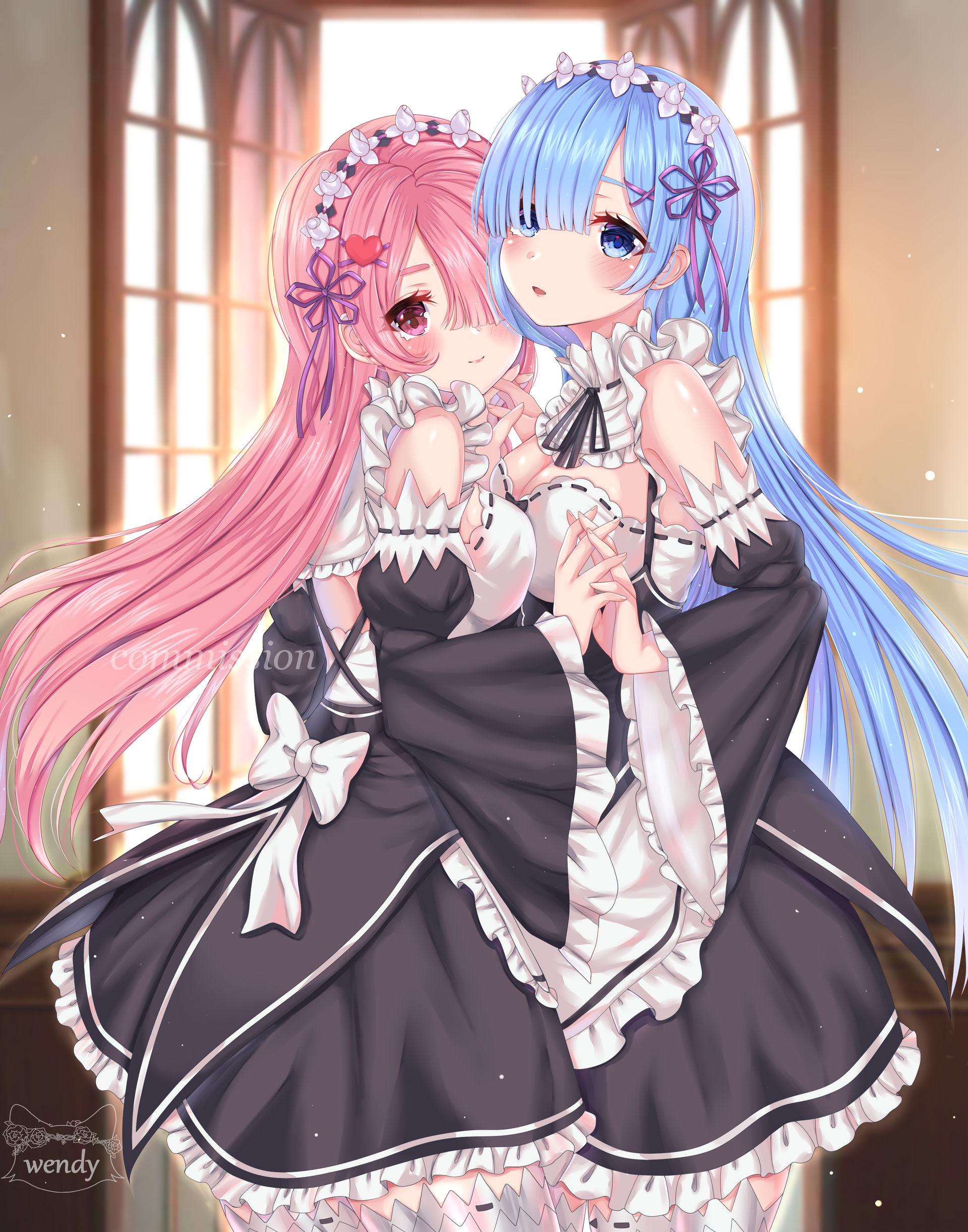 Cm Ram And Rem By Vvendyarts On Deviantart