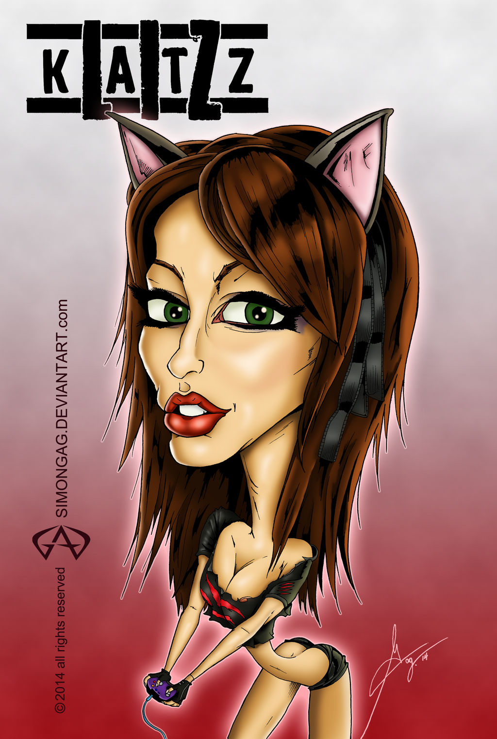 Liz Katz By Simongag On Deviantart