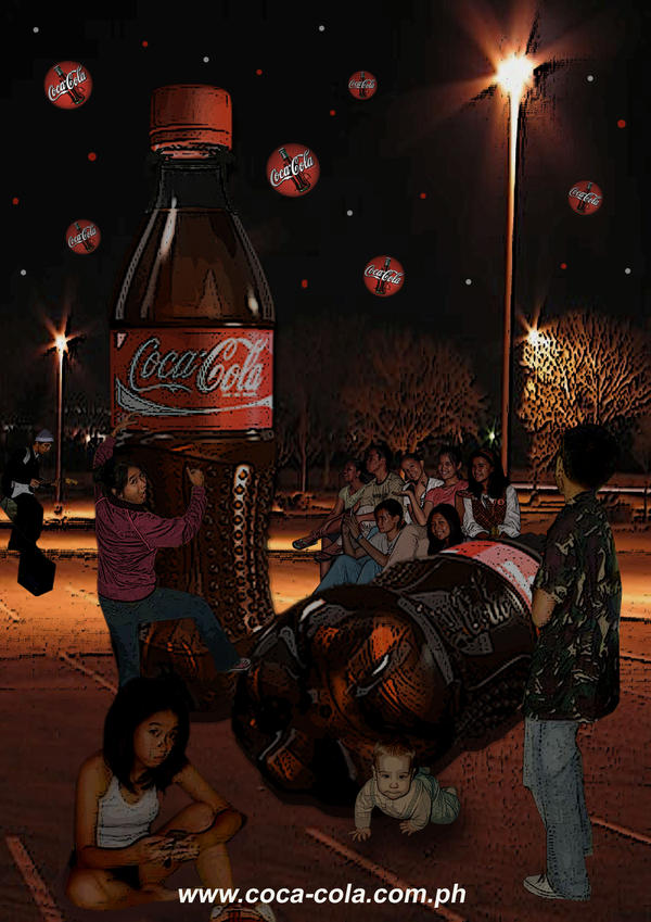 my coca-cola ad by xenolabyrinth on DeviantArt