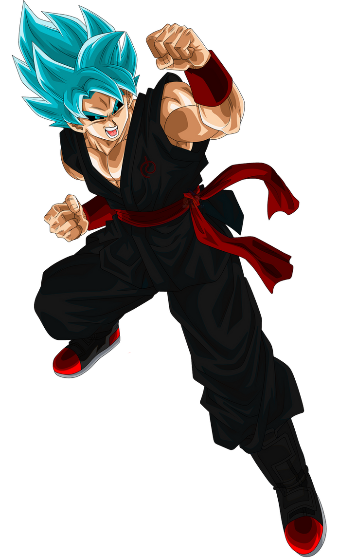 Evil Goku Fnf Ssj Blue By Xchs On Deviantart