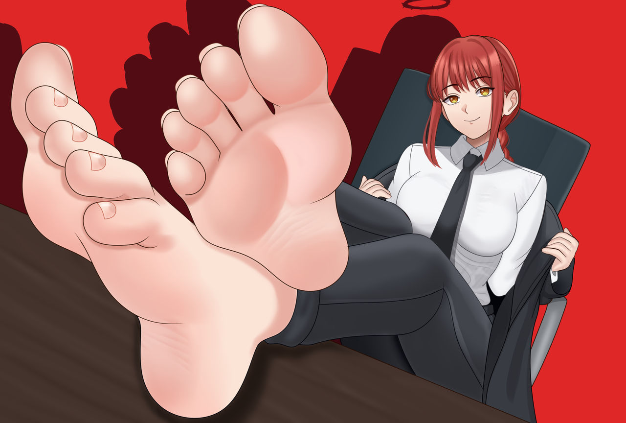 Makima Feet By Eycarts On Deviantart