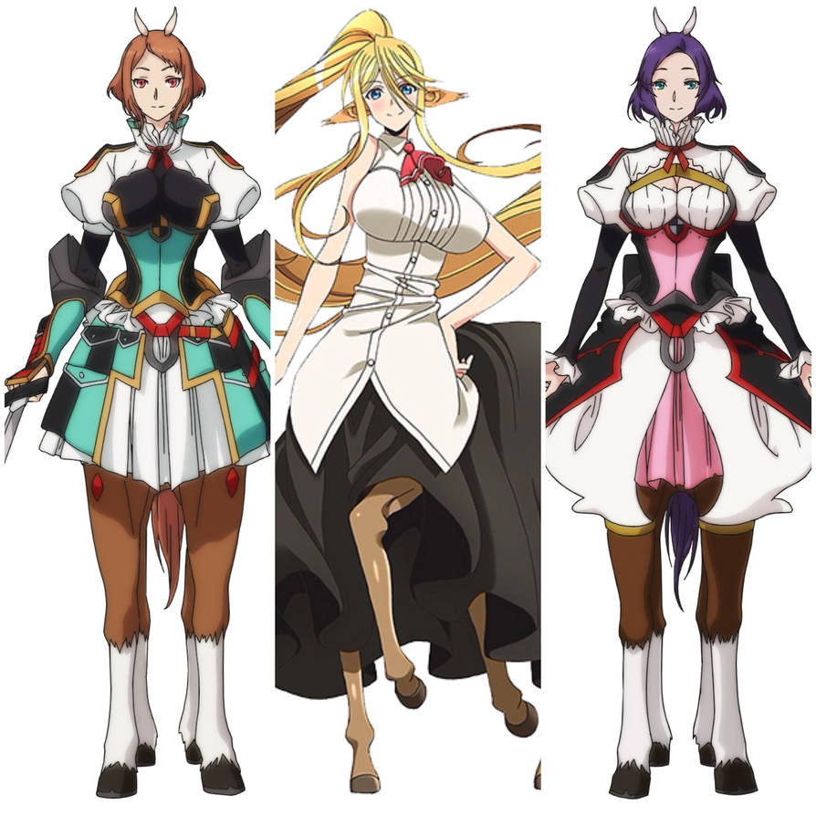 Centorea Kay And Lorna Monster Musumemg Doctor By Ebotizer On