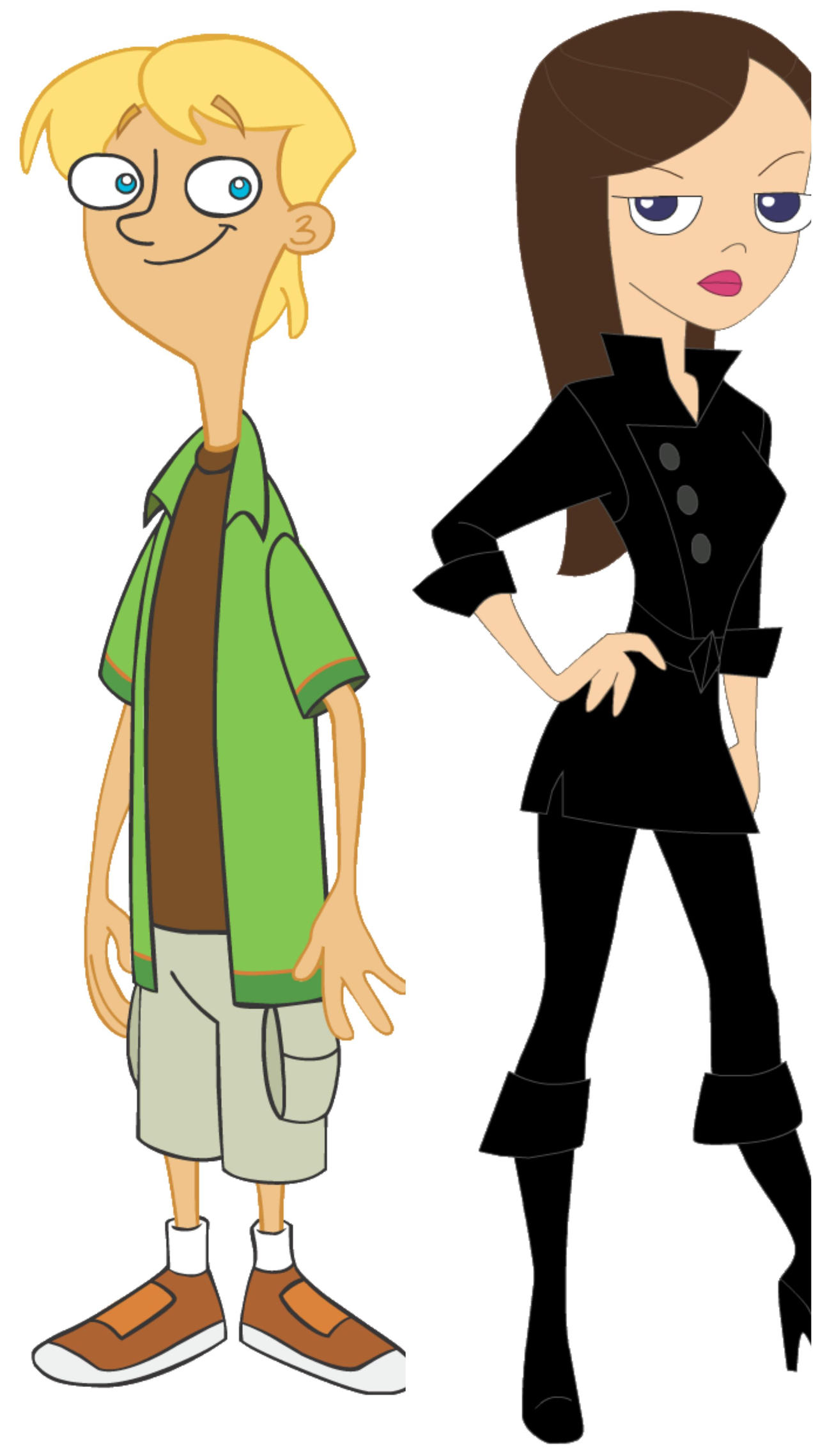 Jeremy And Vanessa Phineas And Ferb By Ebotizer On Deviantart