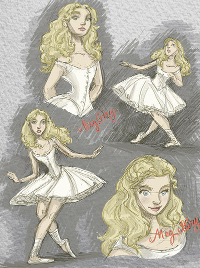 Meg Giry Character Design By Beckarooster3000 On Deviantart