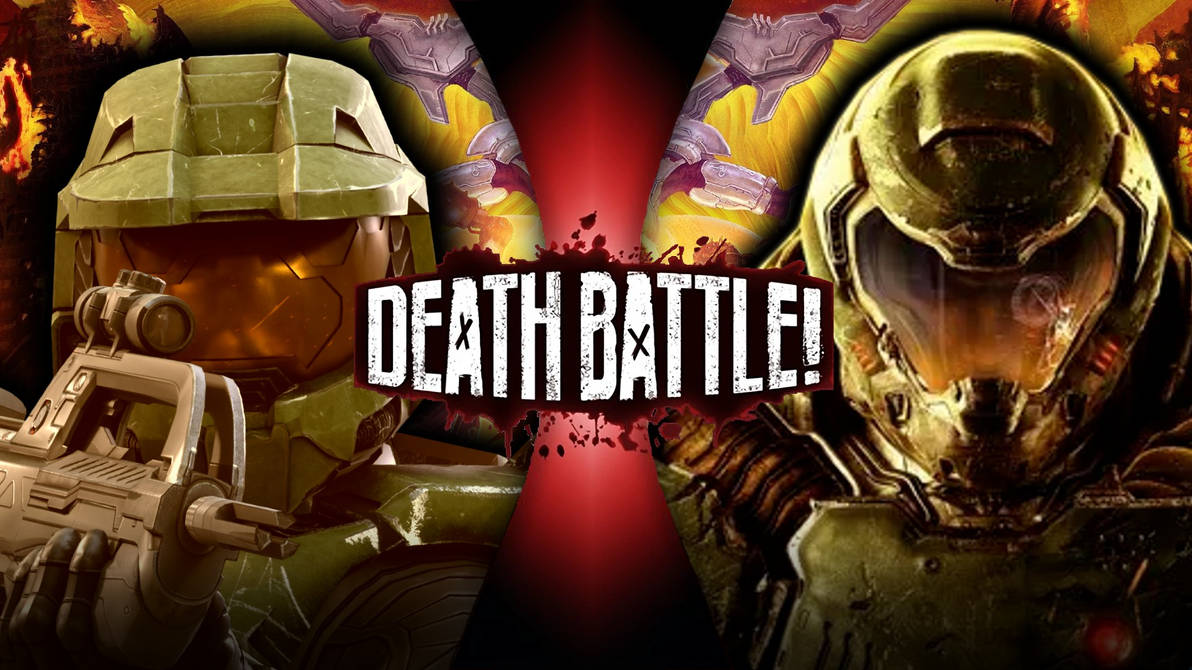 Master Chief VS Doomguy by Antomu on DeviantArt Master Chief VS Doomguy by Antomu on DeviantArt