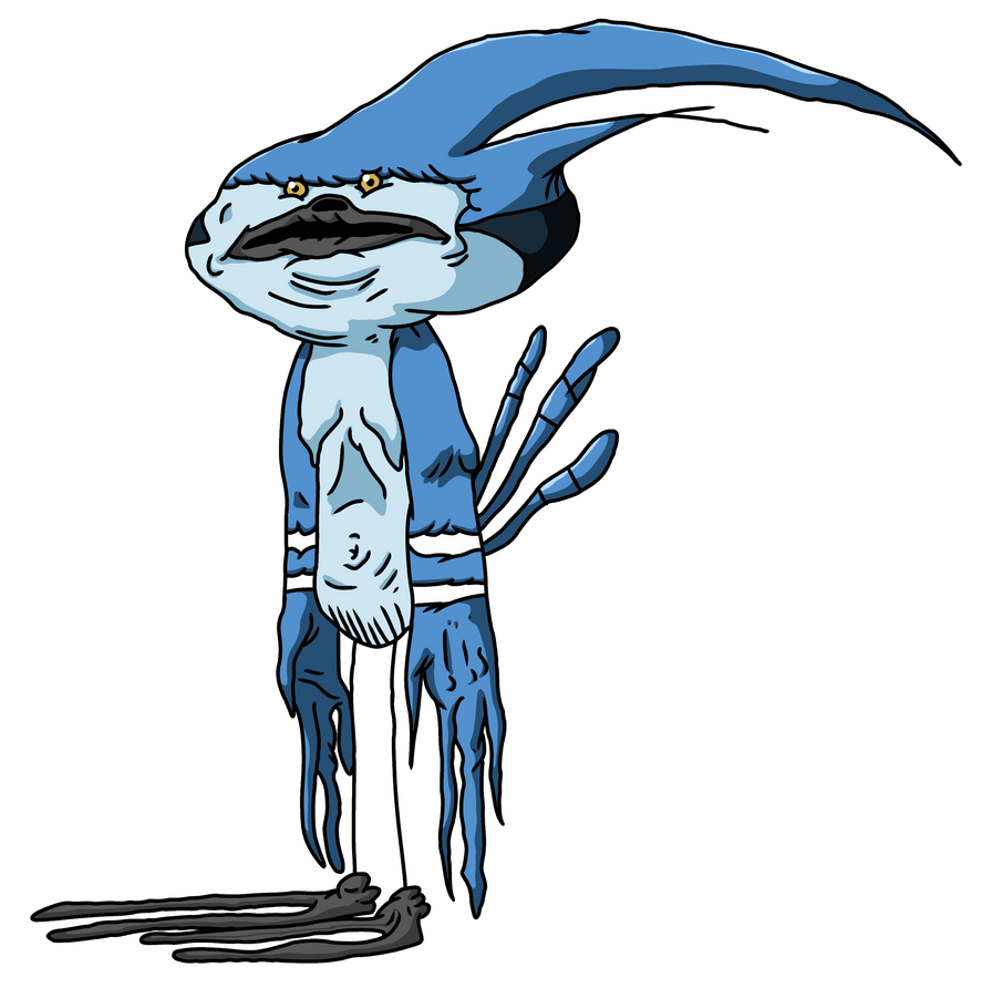 Como Estan Muchacho Mordecai By Satanius3000 On Deviantart