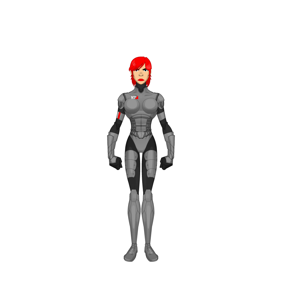 Commander Shepard Female By Trasegorsuch On Deviantart