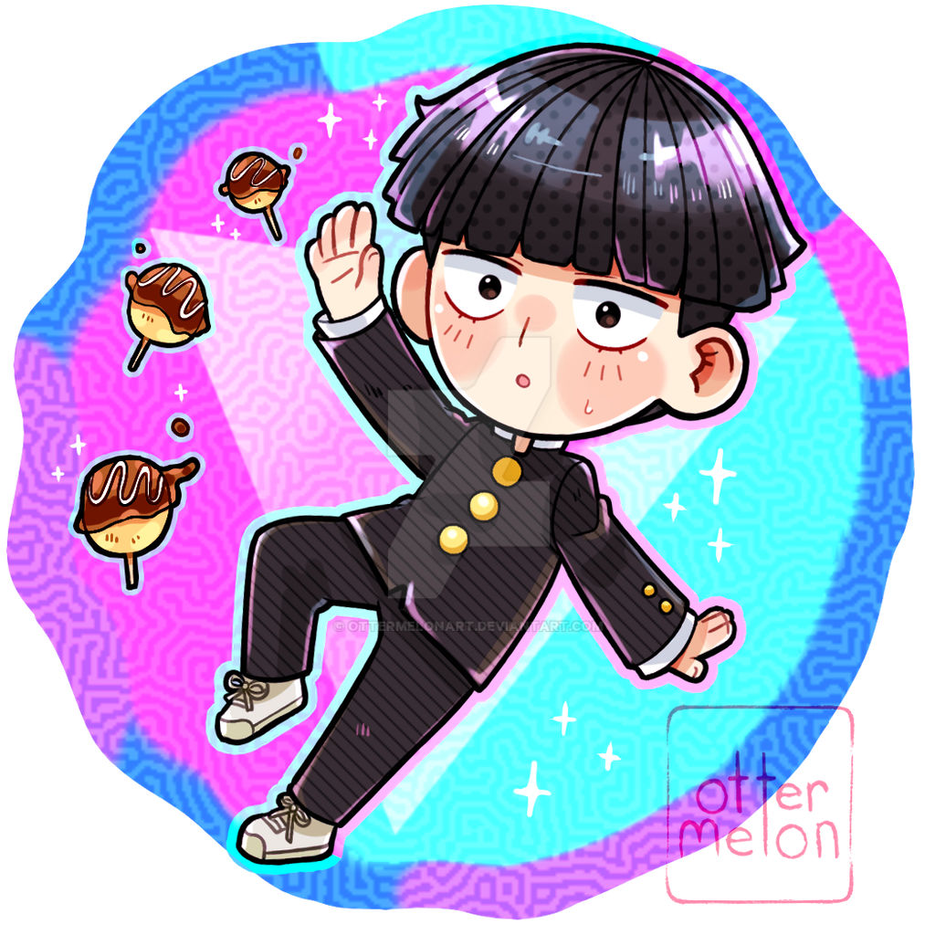 Mob Sticker By Ottermelonart On Deviantart