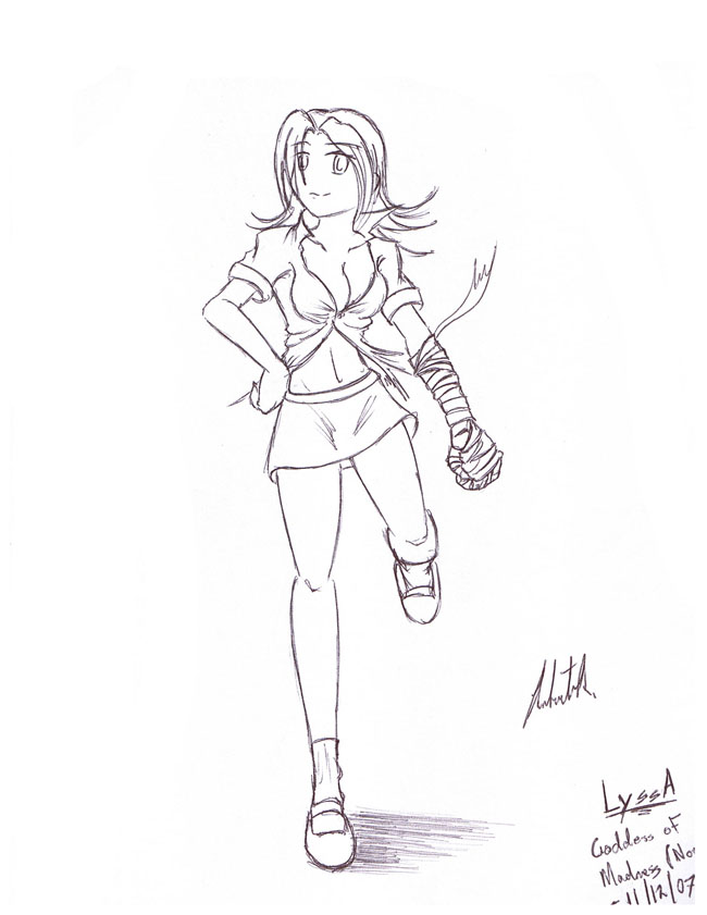 Lyssa Goddess of Madness by AsianFreak22 on DeviantArt