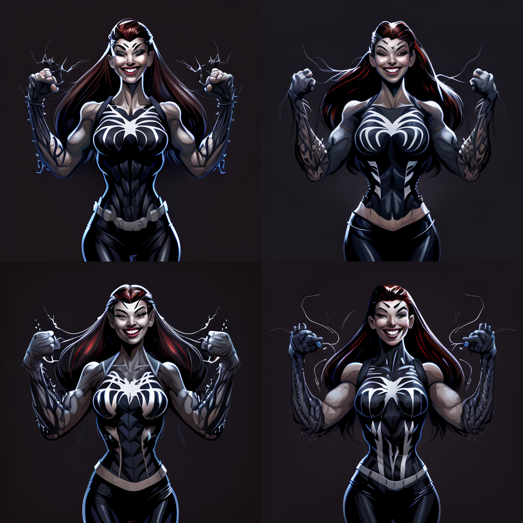 Mary Jane She Venom Lq Grid Midjourney By Ichy198787 On Deviantart