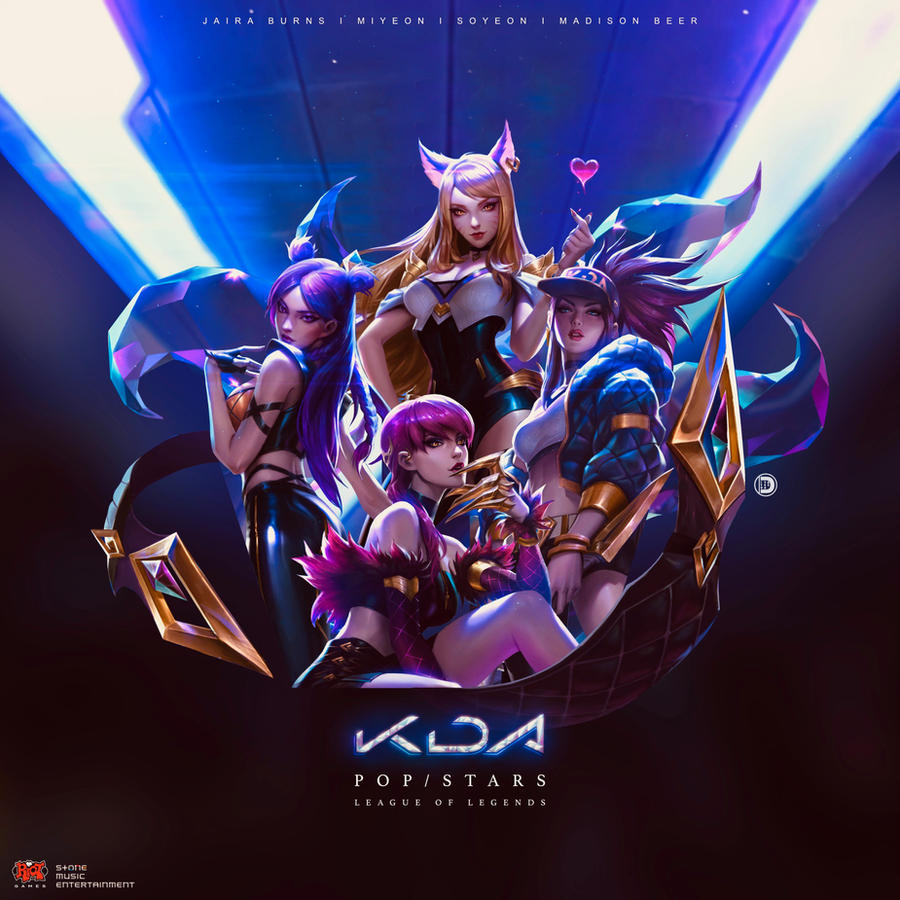 Kda Popstars By Diyeah9tee4 On Deviantart