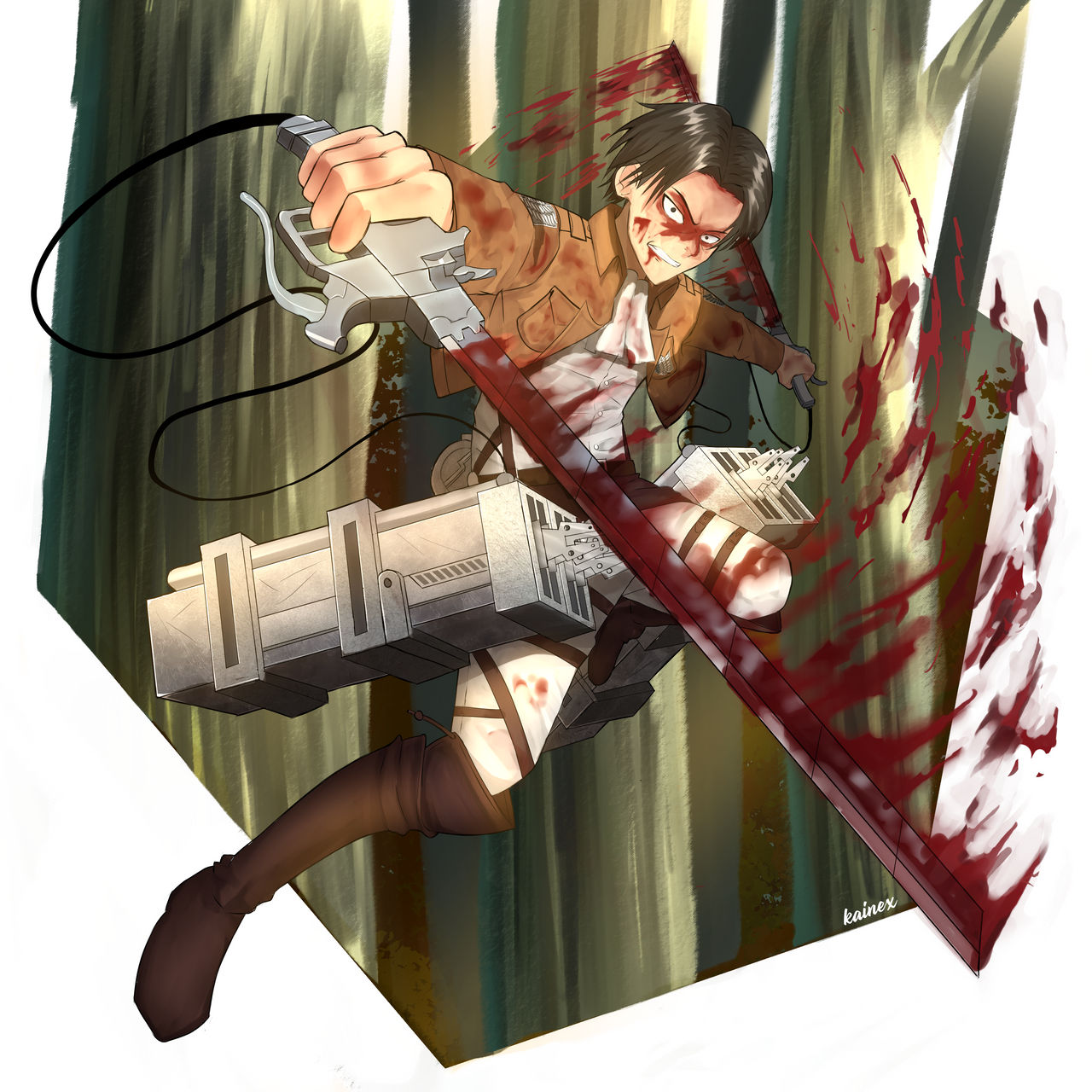 Levi Ackerman - Attack on Titan | FANART~ by Kainex19 on DeviantArt Levi Ackerman - Attack on Titan | FANART~ by Kainex19 on DeviantArt