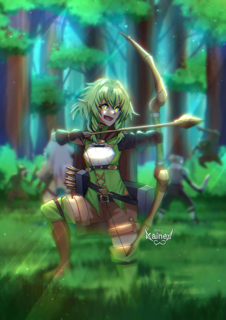 High Elf Archer Goblin Slayer Fanart By Kainex19 On Deviantart