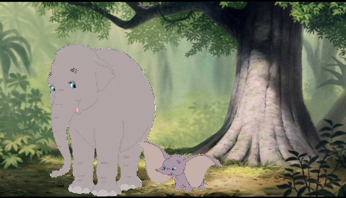 Dumbo And Mrs Jumbo Lives In The Wild By Superherofan2003 On Deviantart