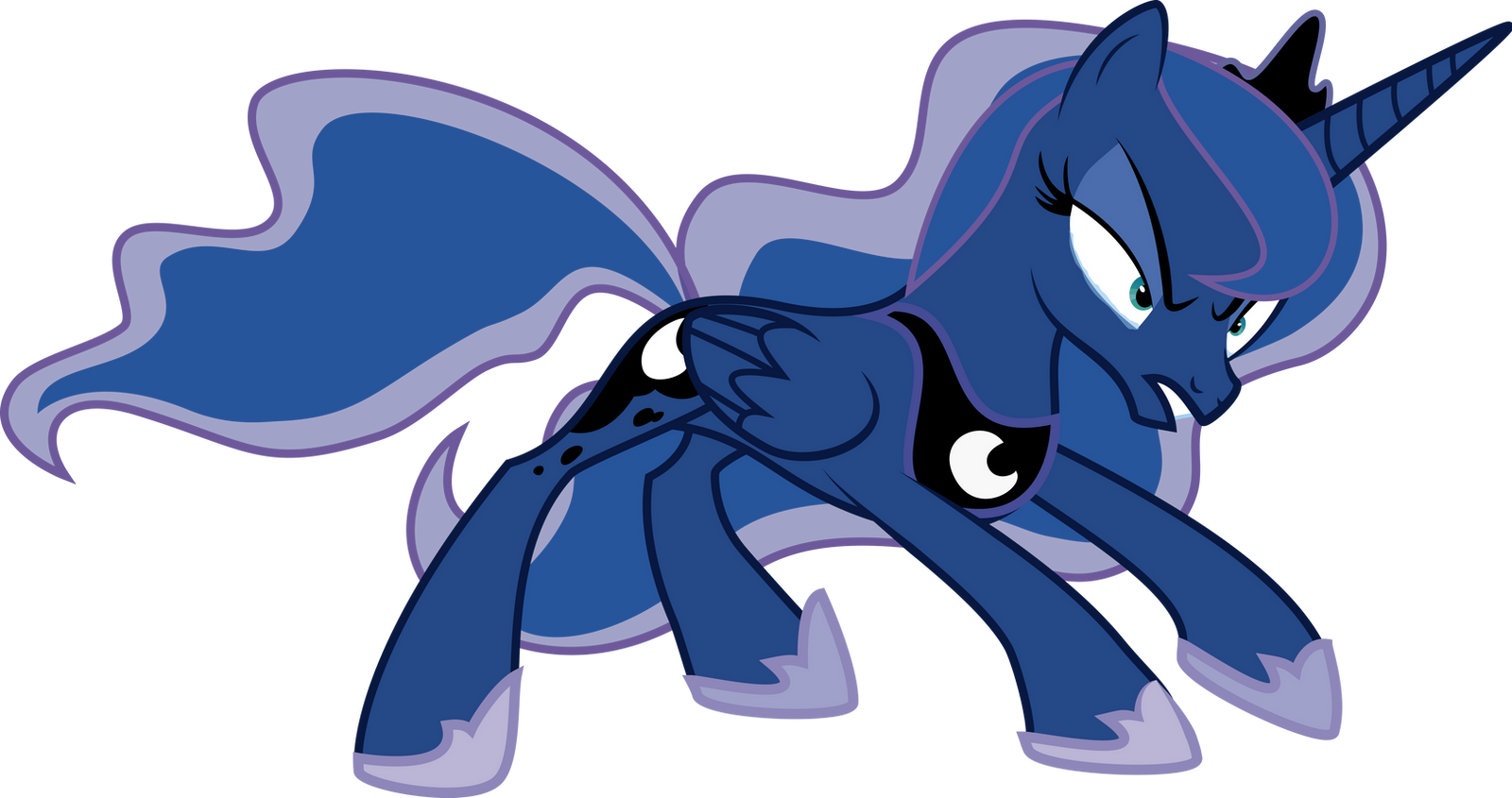 Angry Luna By J5a4 On Deviantart