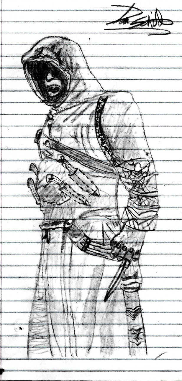 Altair Sketch by Xaritor19 on DeviantArt