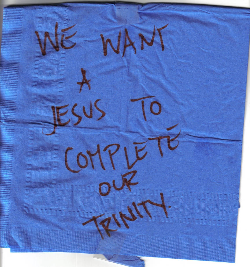 Jesus napkin by BrokenBloodRight on DeviantArt