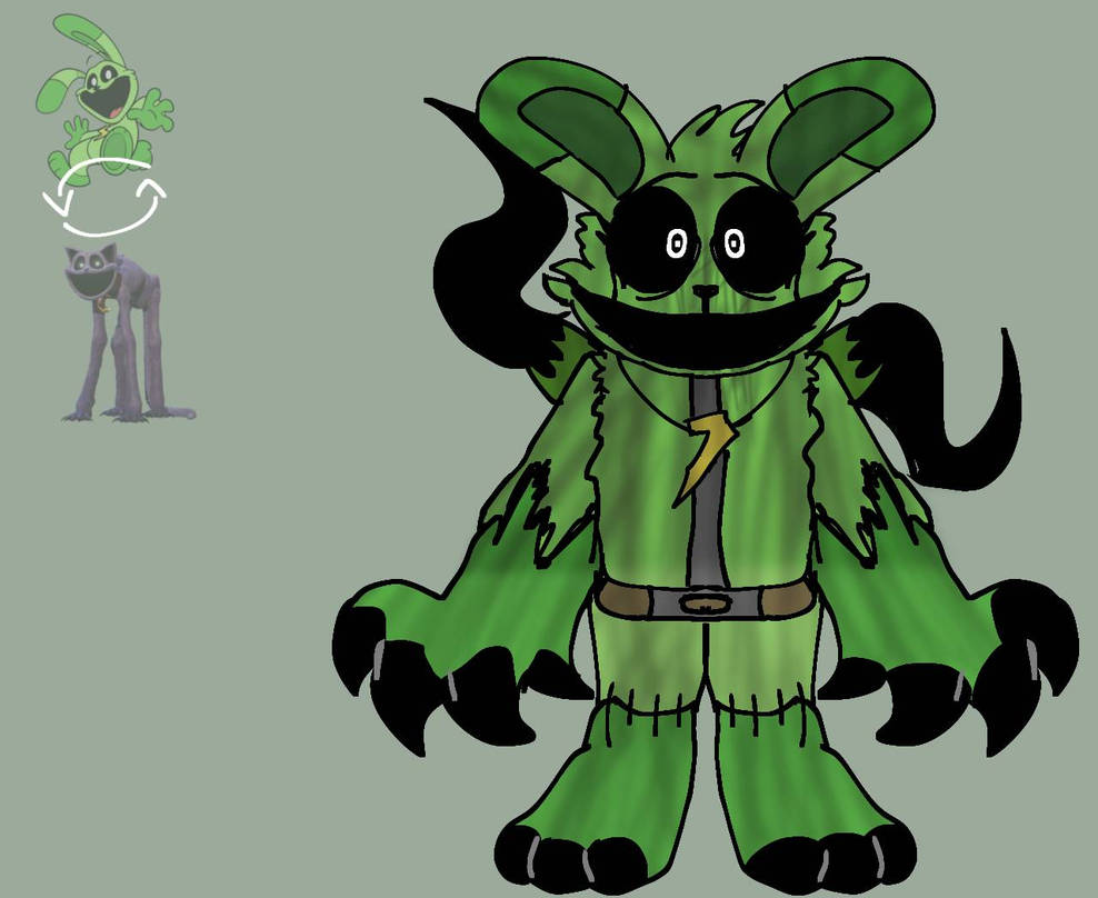 Hoppy Hopscotch Swapped With Catnap By Daveandbambiartist On Deviantart
