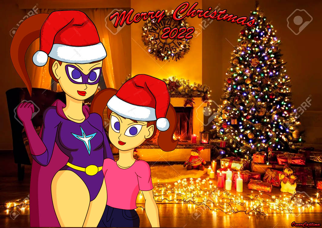 Surprise Girl Merry Christmas 2022 By Oscarcajilima On Deviantart