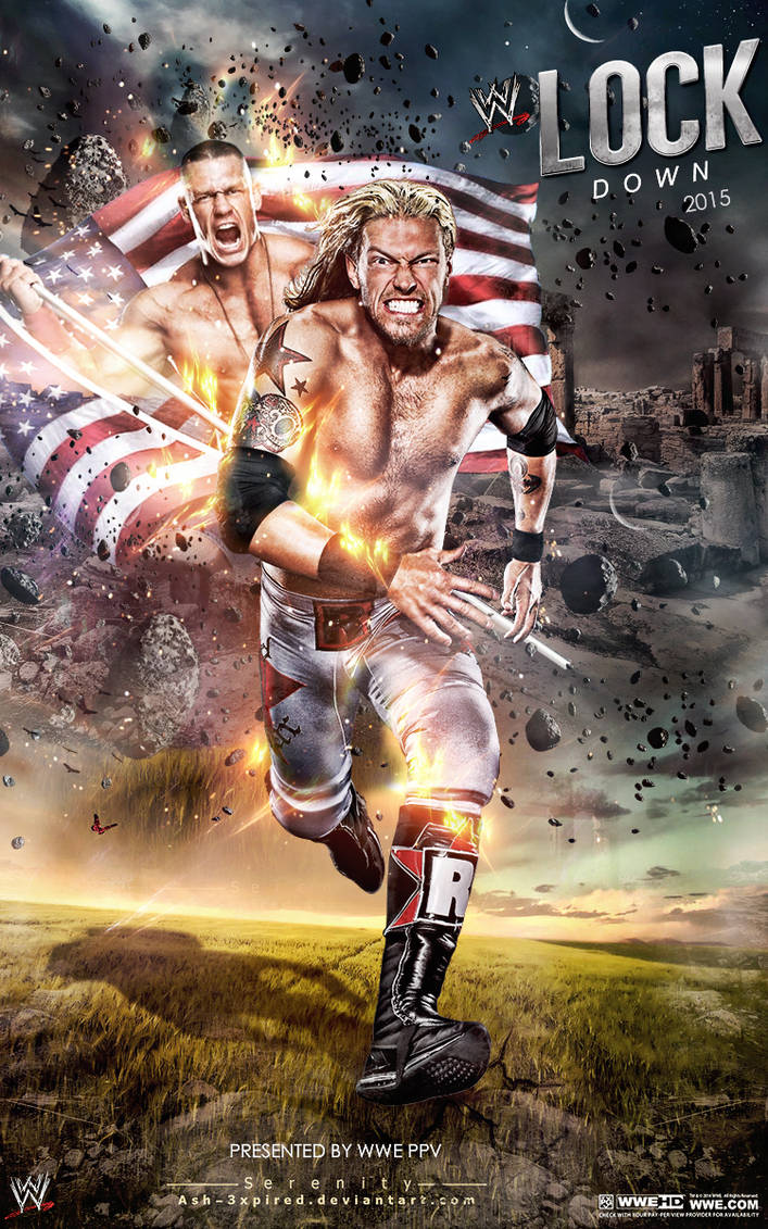 Wwe Ppv Lock Down Officiel Poster By Workoutf On Deviantart