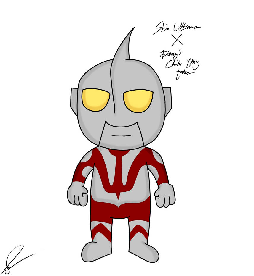 Chibi Tiny Tales Shin Ultraman By Darkwolfknight00 On Deviantart