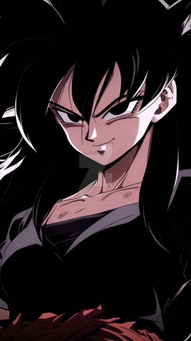 Saiyan Girl Re Edit And Blur Filter By Endwork On Deviantart