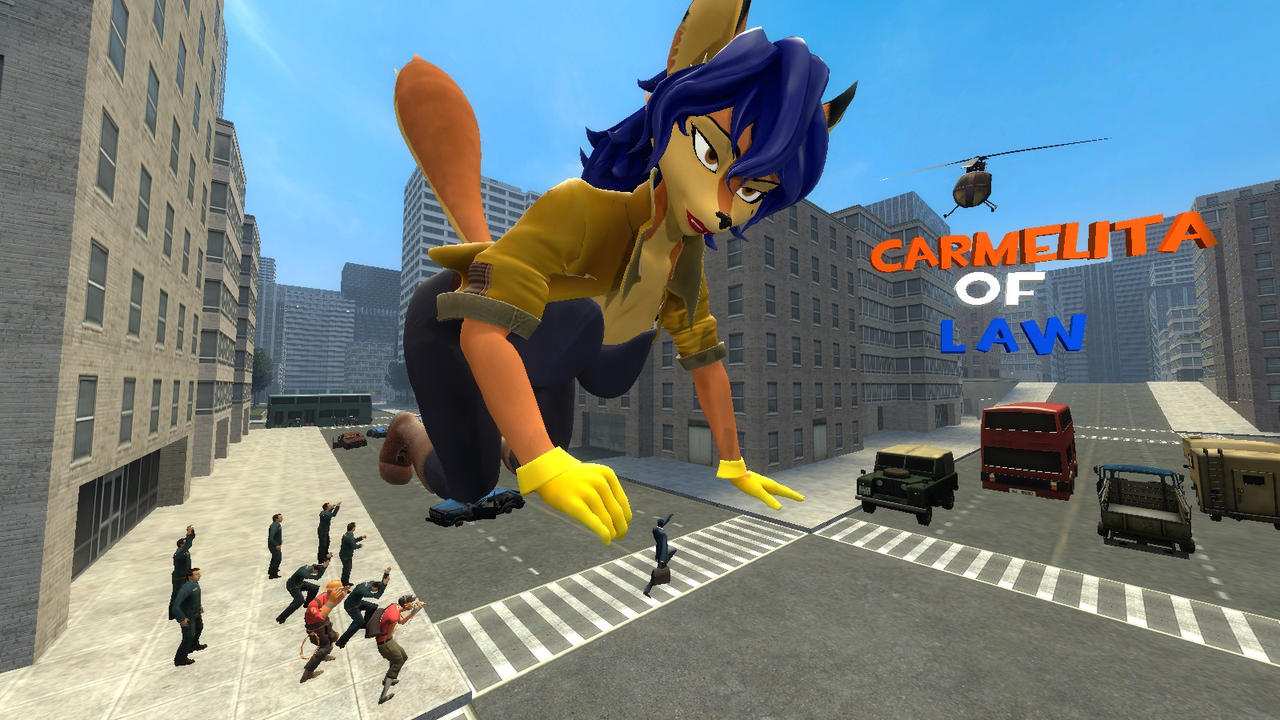 What If Carmelita The Goddess Of Law 1 By Generaldelta On Deviantart