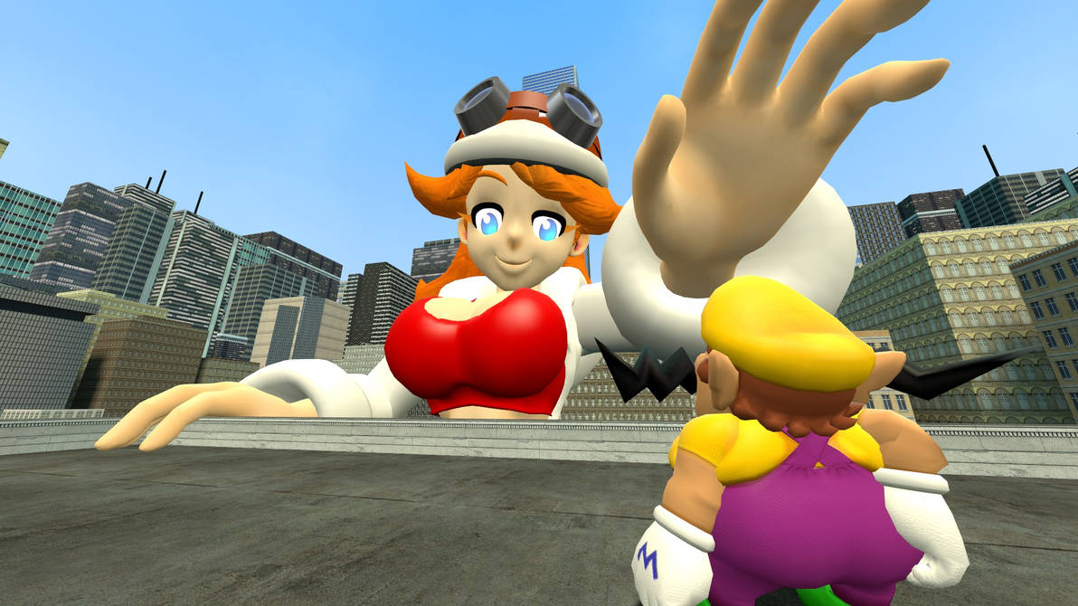 Mona Found Wario By Generaldelta On Deviantart