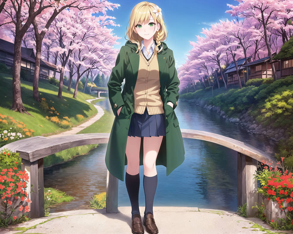 Anime River Girl 3 By Neuromage On Deviantart
