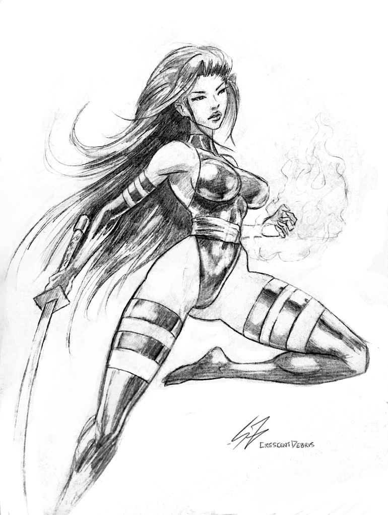 PSYLOCKE (X-MEN 1990's) by CrescentDebris on DeviantArt PSYLOCKE (X-MEN 1990's) by CrescentDebris on DeviantArt