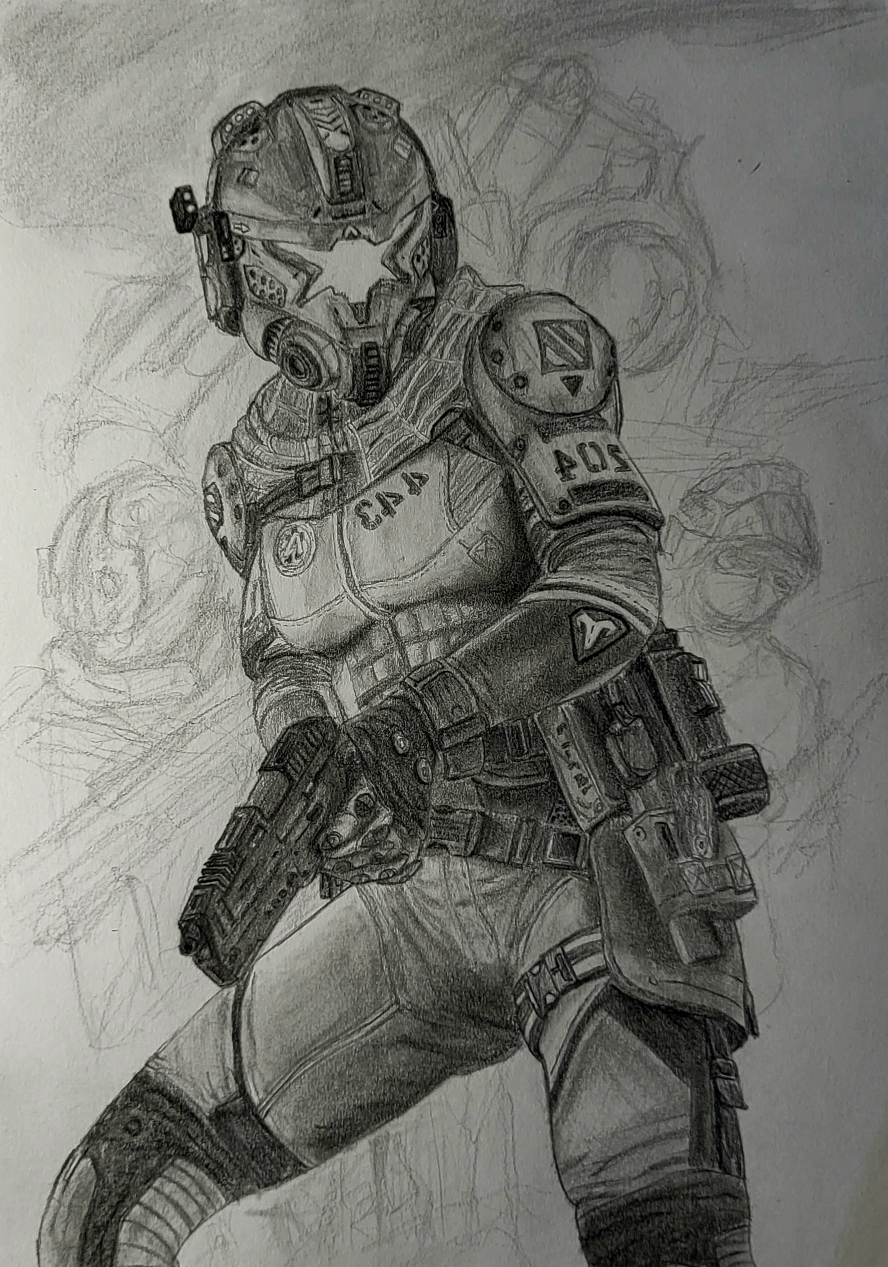 Titanfall Female Pilot By Sneakyshark21 On Deviantart
