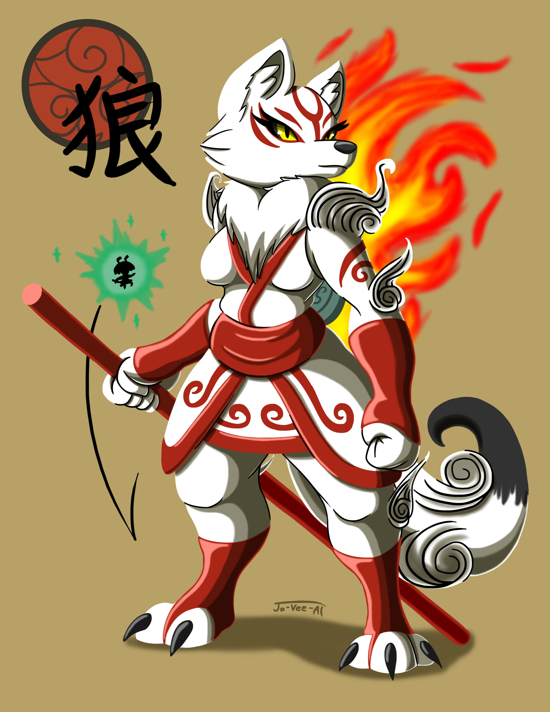 Amaterasu By Jo Vee Al On Deviantart