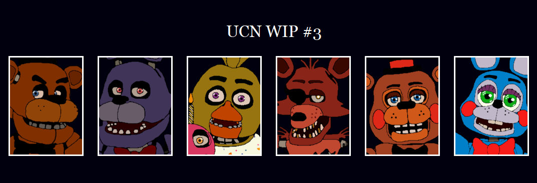Ultimate Custom Night WIP by NOTAGK33 on DeviantArt Ultimate Custom Night WIP by NOTAGK33 on DeviantArt