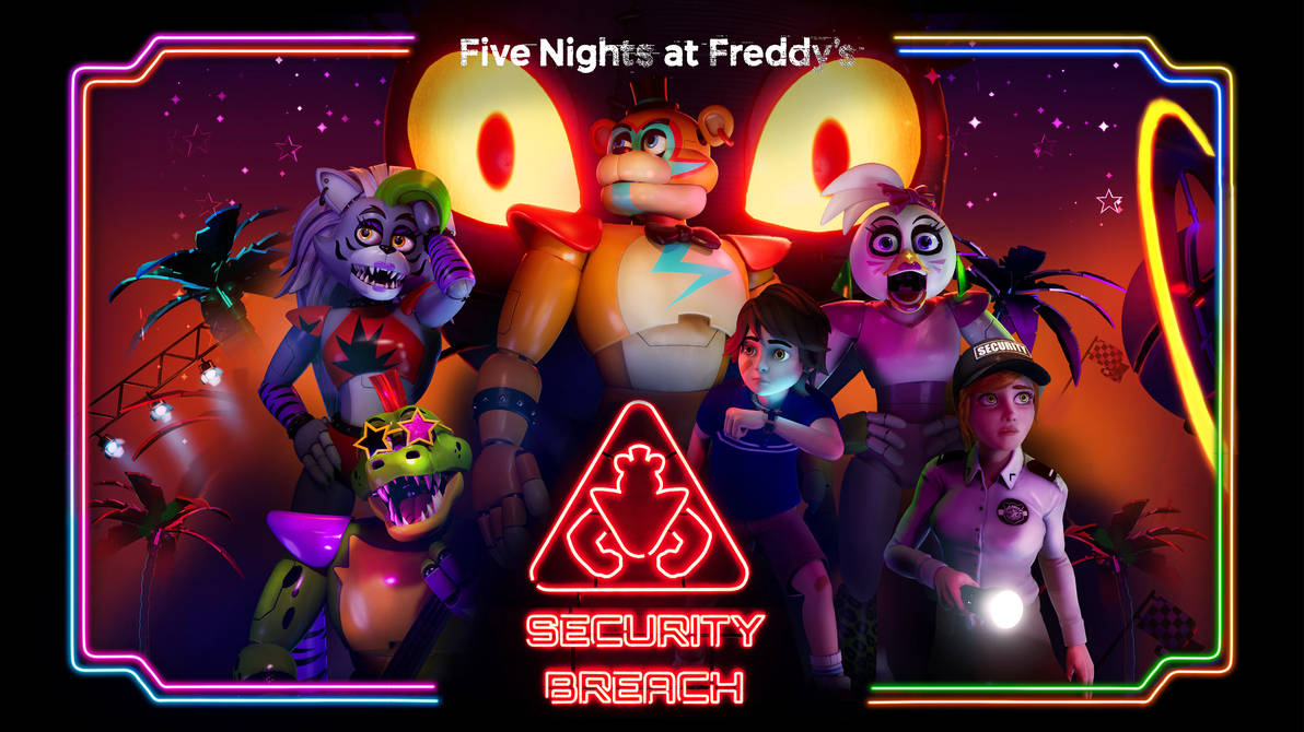 Fnaf Security Breach Wallpaper 4k Upscale By Jakanddaxter01 On