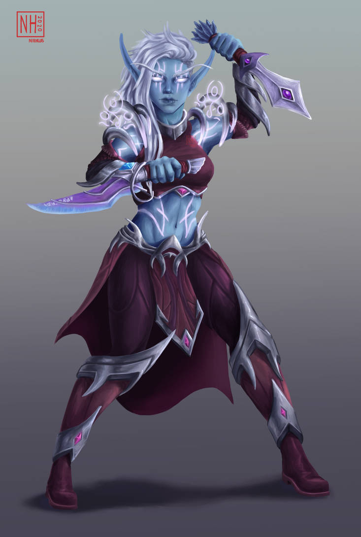 Nightborne Commission By Niihlus On Deviantart
