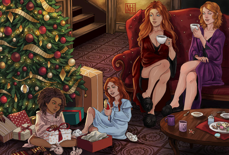 Christmas Illustration By Niihlus On Deviantart