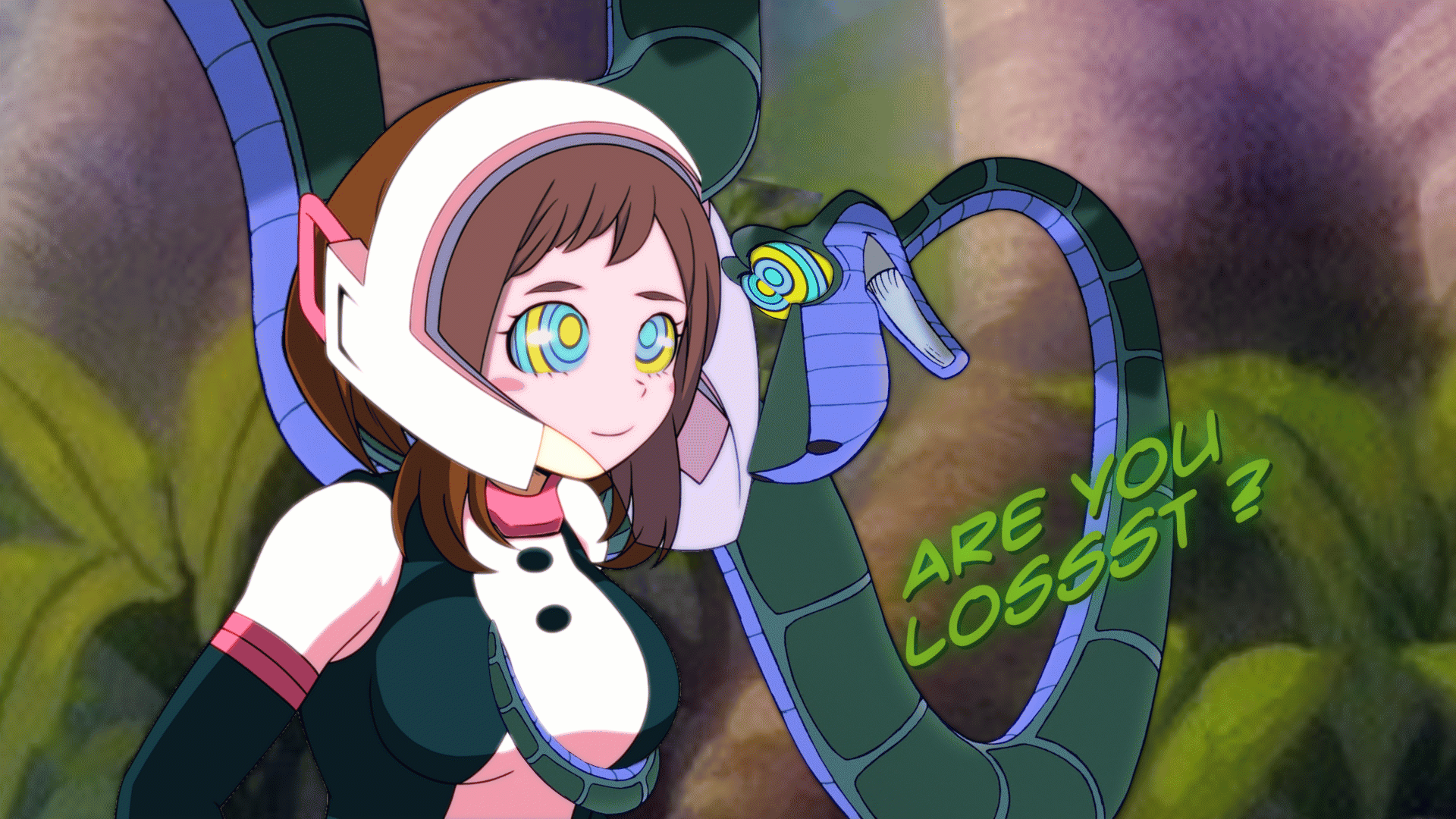 Kaa And Uraraka By Happyhypno On Deviantart