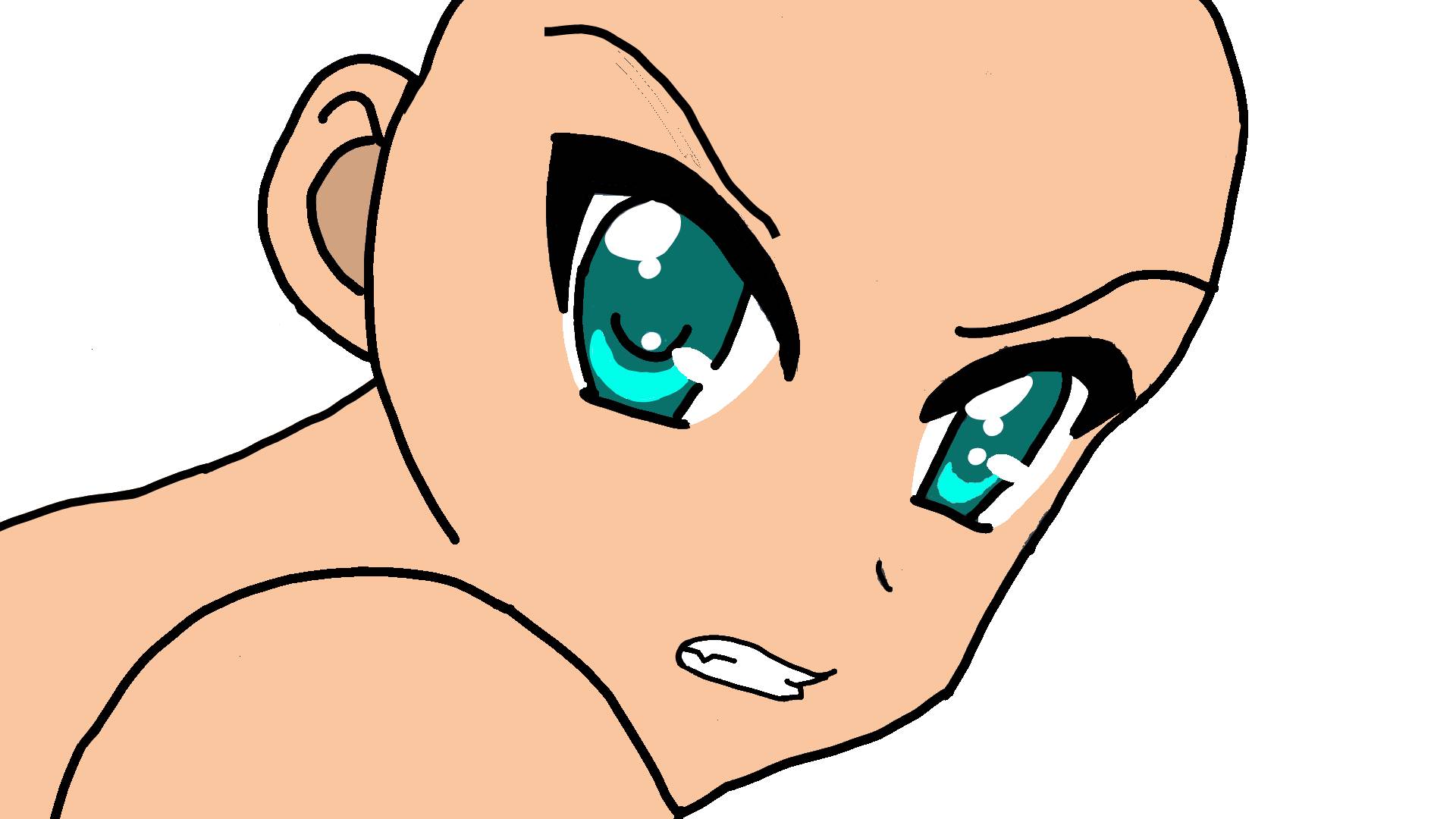 Angry Anime Girl Base By Vividnines2007 On Deviantart
