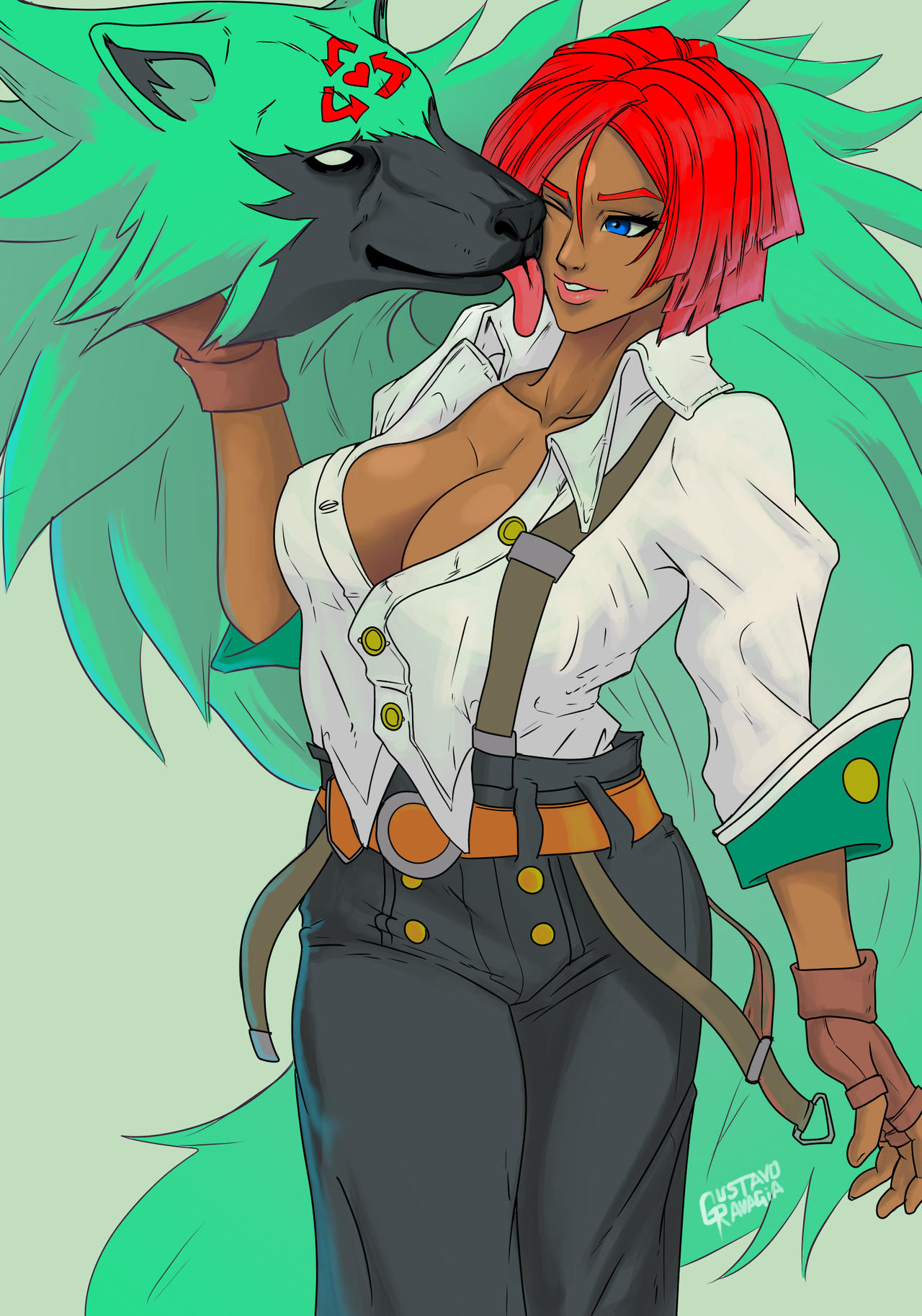 Giovanna Guilty Gear Strive By Gustavoravaglia On Deviantart