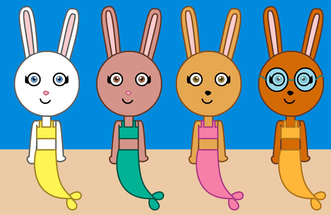 Max And Ruby Characters As Mermaids By Santiagotv On Deviantart