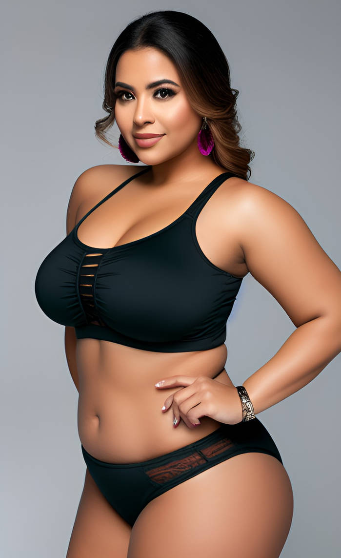 Thick Latina By Chubbyai On Deviantart