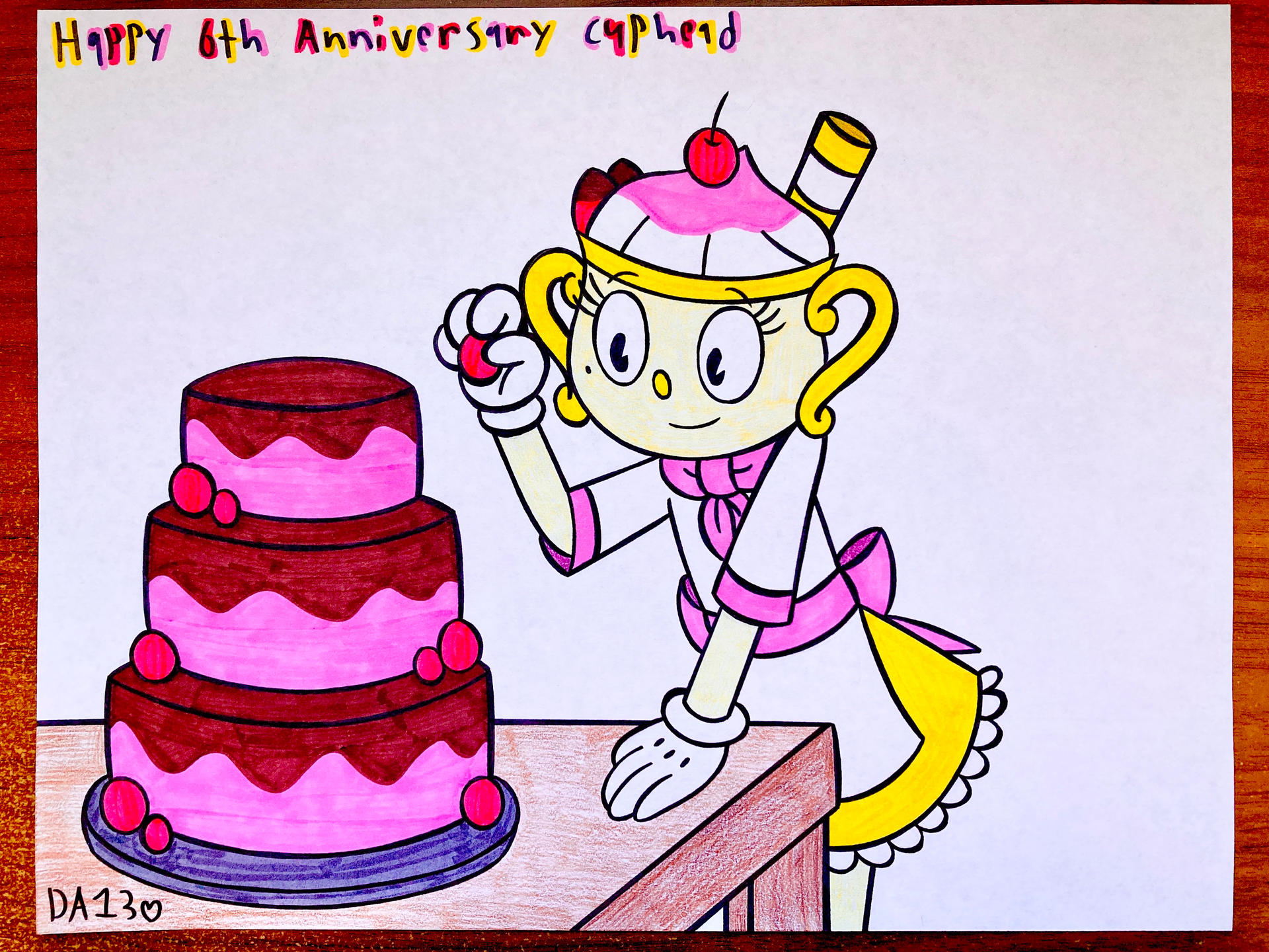 Happy 6th Anniversary Cuphead (2023) by DaydreamerArtist13 on DeviantArt Happy 6th Anniversary Cuphead (2023) by DaydreamerArtist13 on DeviantArt