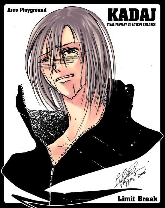 FF7AC : Kadaj's tear by rusharil on DeviantArt