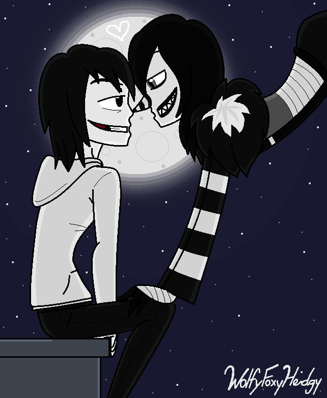Laughing Jack X Jeff The Killer Hey Babe By Wolfyfoxyhedgy On Deviantart